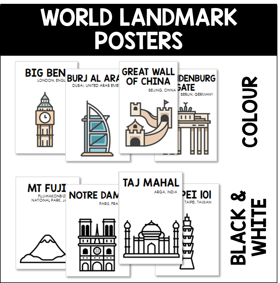 World Landmark Posters – House of Humanities
