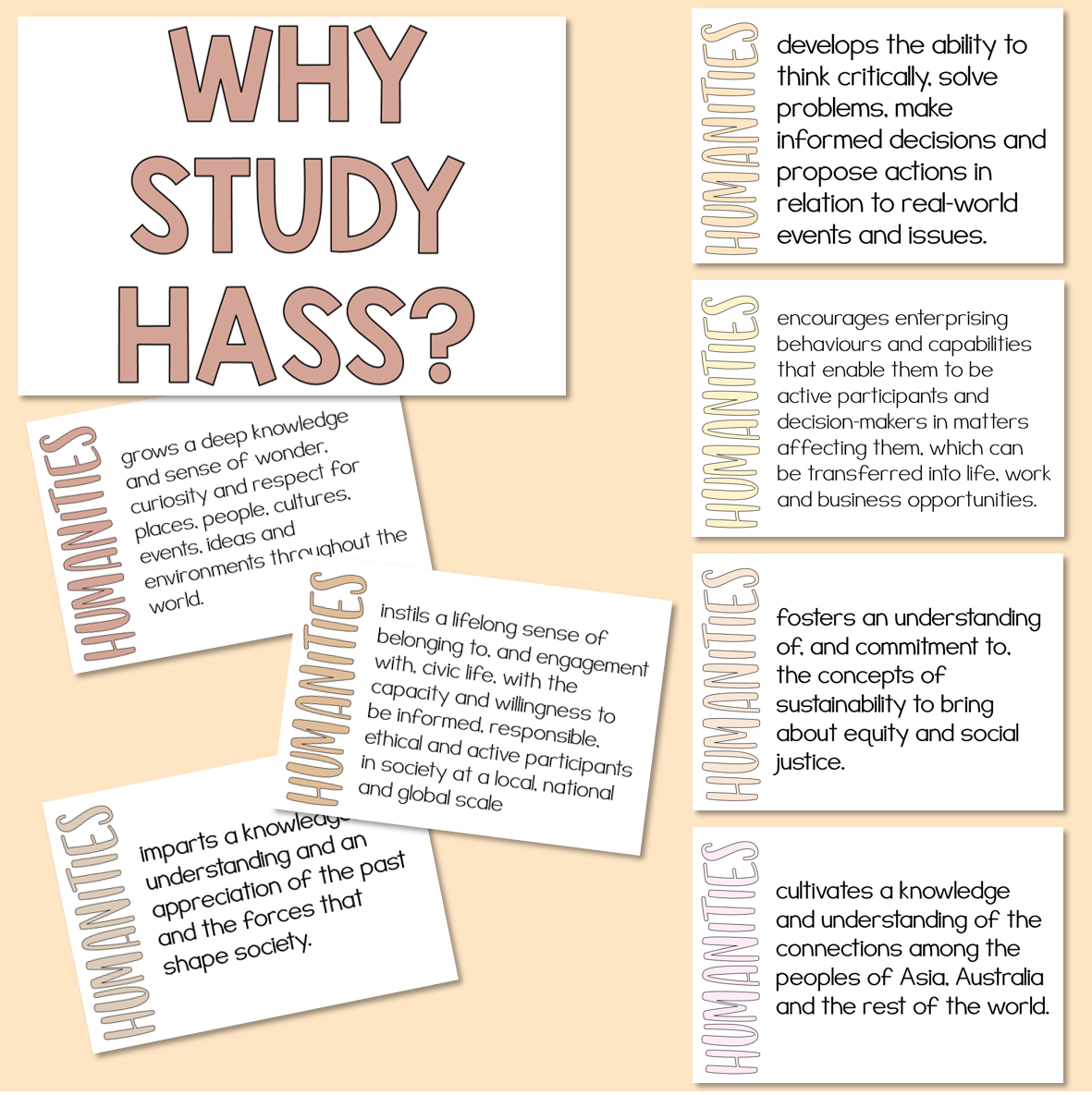 Why Study Humanities Posters – House of Humanities